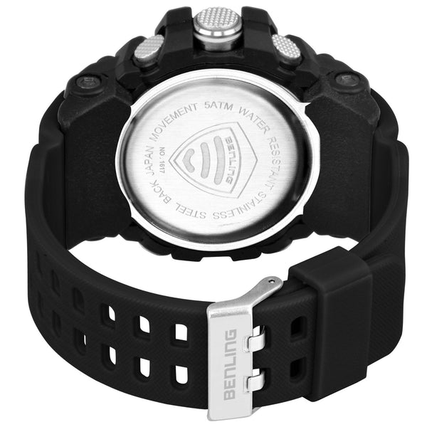 Benling Analog Digital Watch with EL Backlight – SKBLANDG-6006